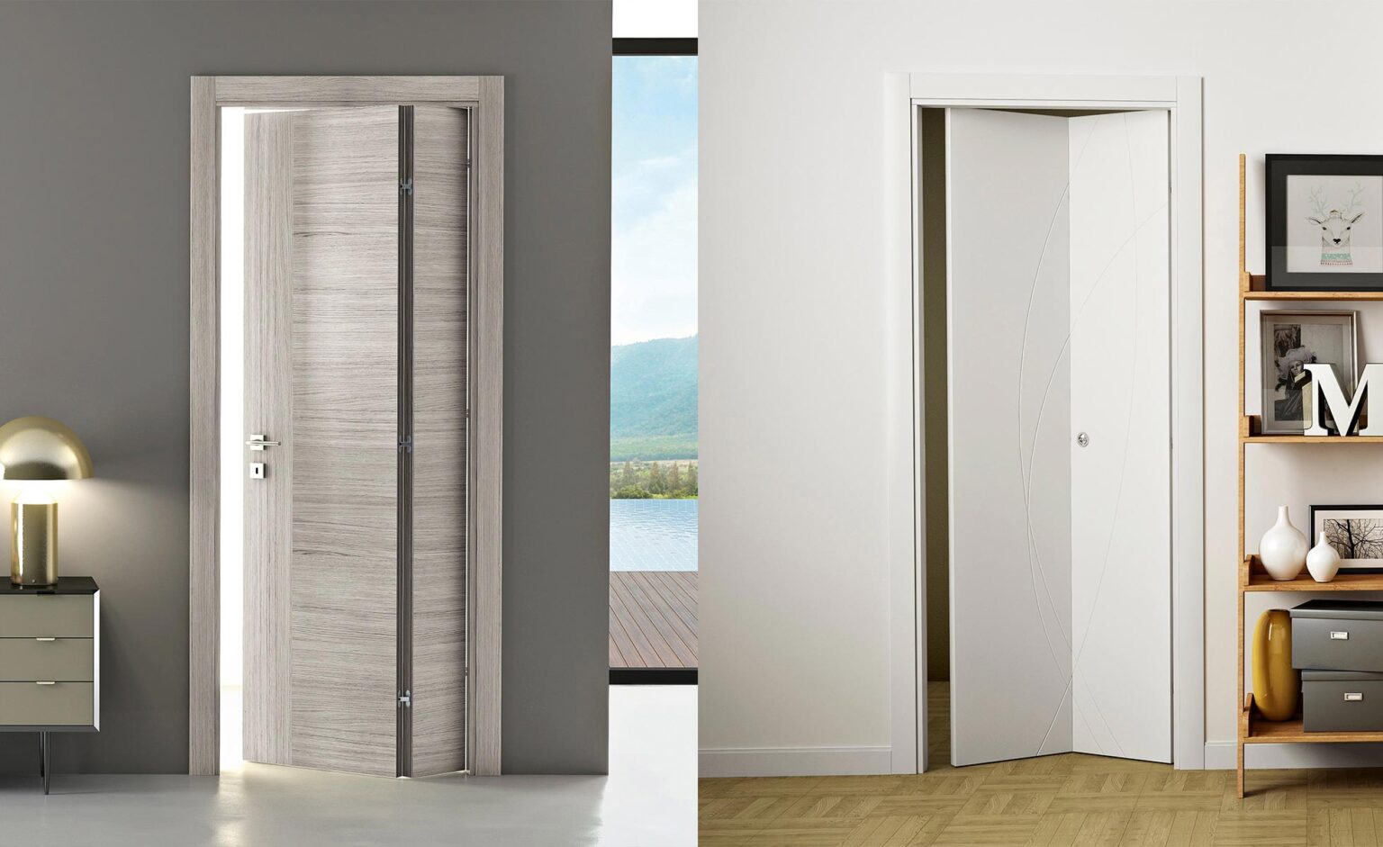 Porta a libro: caratteristiche e vantaggi - il Blog di Futura Infissi